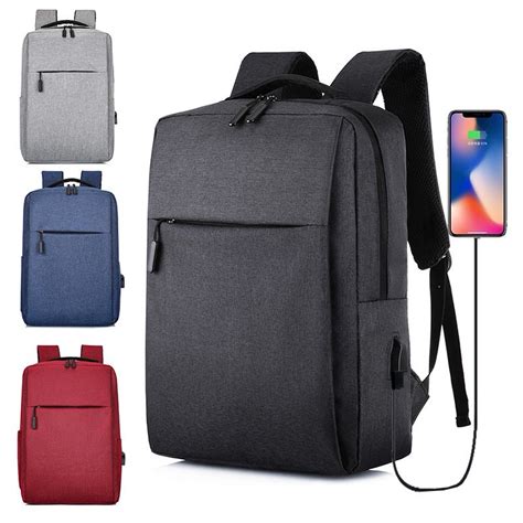 Mochila Masculina Para Notebook Moda 18l 15 6 Polegadas Fone De Ouvido E Usb Shopee Brasil