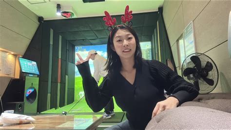 [live]2명의 산타와 함께🎄크리스마스 스크린골프 골프존nx Youtube