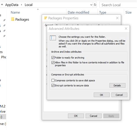 windows encrypted files for games downloaded from the windows store