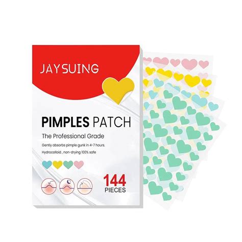 Jaysuing Pimples Patch แผ่นแปะสิว ลดจุดด่างดํา ปกปิด ซ่อมแซม ซึมซับสิวอย่างอ่อนโยน 200 Patchs
