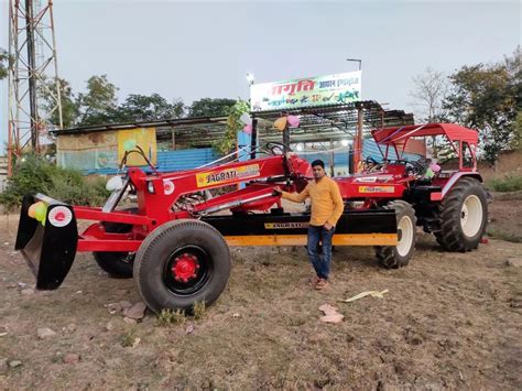 Mild Steel Ms Tractor Fitted Grader For Agriculture At Rs 510000 In
