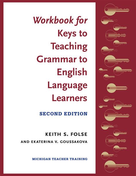 Workbook For Keys To Teaching Grammar To English Language Learners