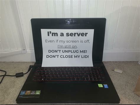 Linux Ideapad Server ·
