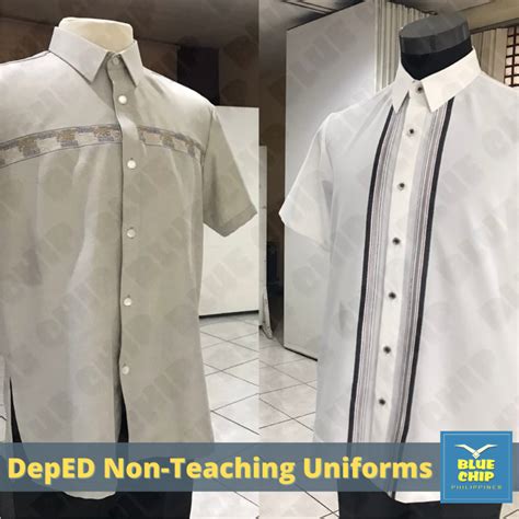 Non Teaching Deped Teachers Uniform For Mens Original Prescribed