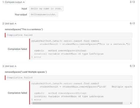 Solved LAB Remove Spaces Methods Write A Program Chegg