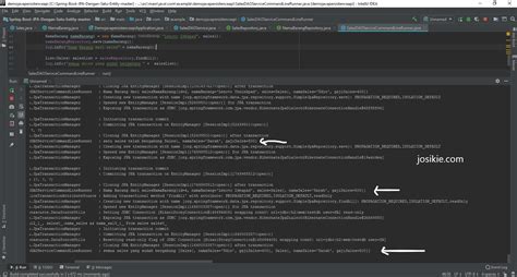 tutorial spring boot jpa dengan banyak entities josi kie