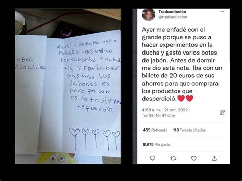 Ni O Rega Ado Por Su Mam Escribe Tierna Carta Para Pedir Perd N Y Se Hace Viral Espero Que