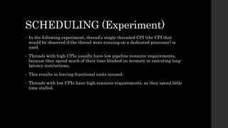 Chip Multithreading Systems Need A New Operating System Scheduler PPT