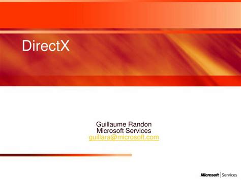 Ppt Directx Powerpoint Presentation Free Download Id393635
