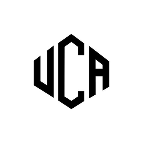 Premium Vector Uca Letter Logo Design With Polygon Shape Uca Polygon