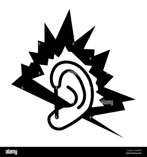 Noise Symbol Sign Isolate On White Background Stock Vector Image And Art Alamy