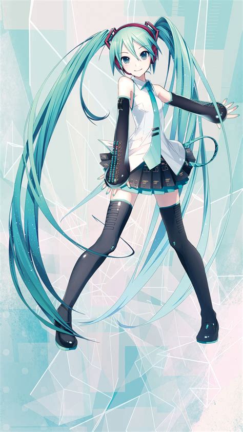 Hatsune Miku Phone Wallpapers Wallpaper Cave