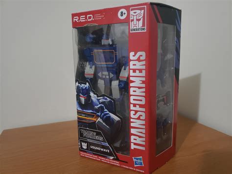 H Red Soundwave Loose Packaging Included W Earthrise