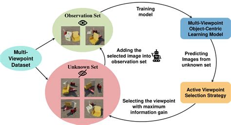 Improving Viewpoint Independent Object Centric Representations Through Active Viewpoint