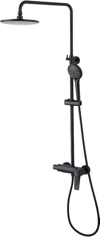 Душевая стойка Lemark Bronx LM3760BL черная купить в магазине ...