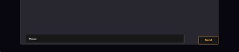 Html How To Make Send Button Stick To Message Input Field At Bottom