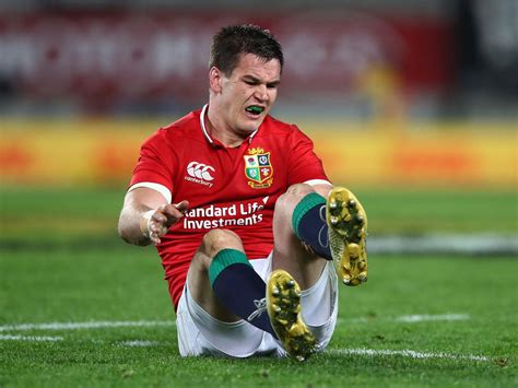 Johnny Sexton Played Final Lions Test Against New Zealand With Broken Wrist And Ruptured Ankle