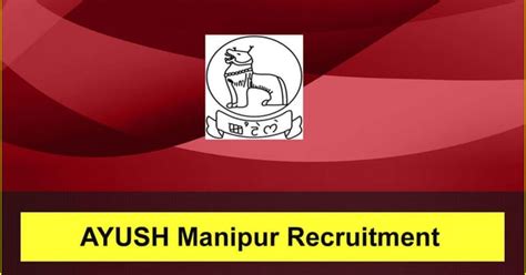 Ayush Manipur Recruitment 2024 Yoga Instructor Vacancy