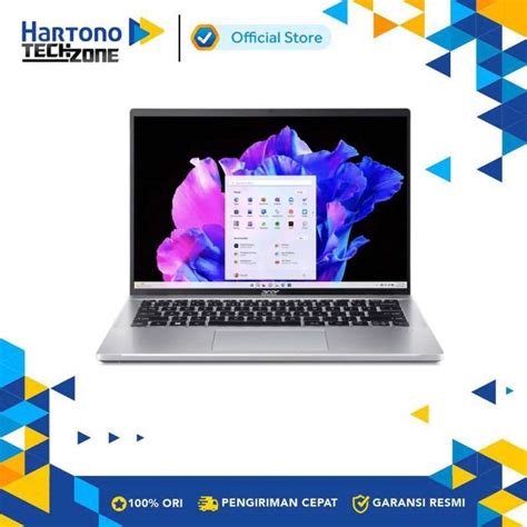 Jual Acer Laptop Swift Go Ai Pc Sfg T Intel Core Ultra H Gb Tb W Di
