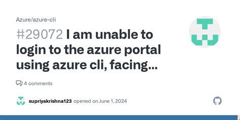 I Am Unable To Login To The Azure Portal Using Azure Cli Facing Authentication Failed Error