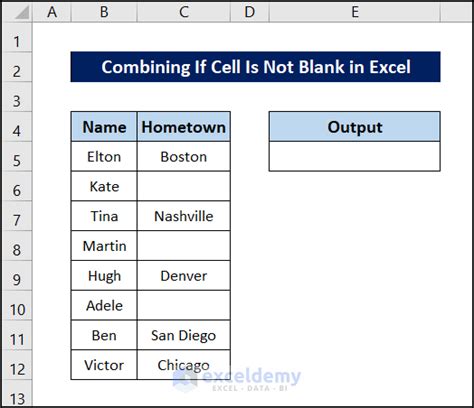 How To Concatenate Cells With If Condition In Excel 5 Examples