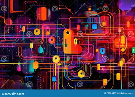 Fraud Detection And Artificial Intelligence Generative Ai Stock Illustration Illustration Of