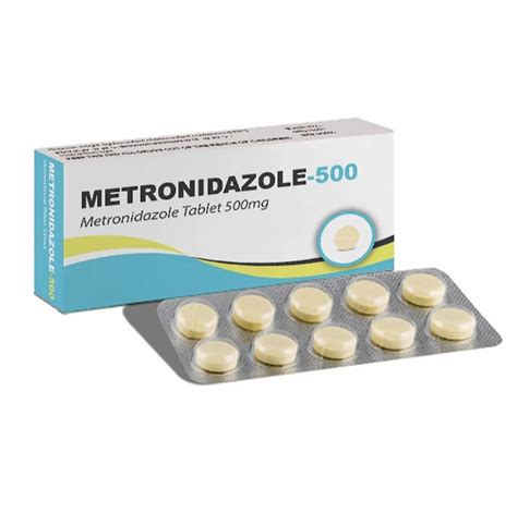 500mg Metroprin Metronidazole Tablets At ₹ 24 Strip Metron In Mumbai