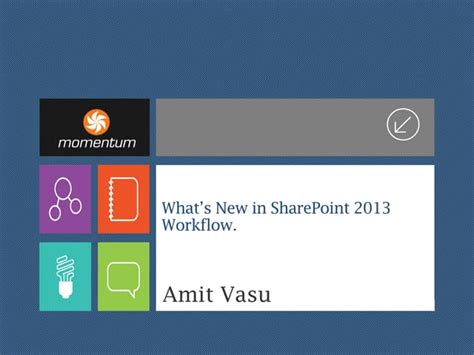 Spsdc Whats New In Share Point 2013 Workflow Pdf Operating Systems