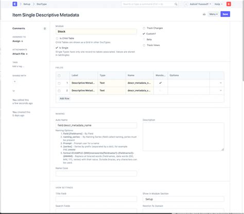 Unable To Save Data With Customized Form Receiving Db Error Doctype Frappe Forum