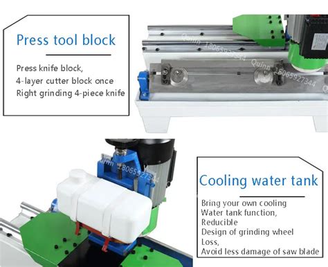 Livter 630mm Semi Automatic Chipper Sharpener Wood Chipper Blade