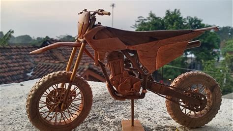 Diy Miniature Motor Dirtbike Dari Kayu YouTube