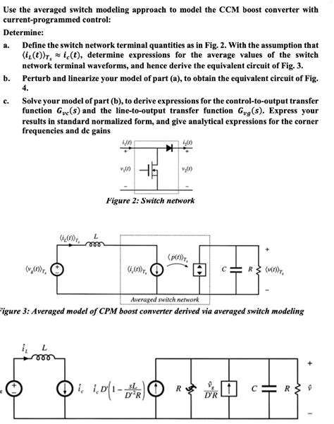 Use The Averaged Switch Modeling Approach To Model