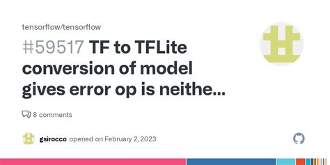 Tf To Tflite Conversion Of Model Gives Error Op Is Neither A Custom Op Nor A Flex Op · Issue