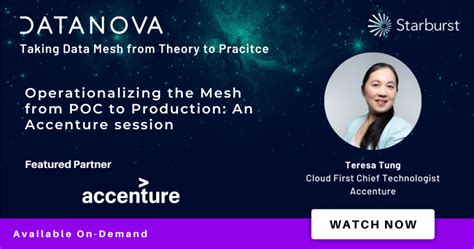 Accenture Master Class Why Organizations Should Create Data Products