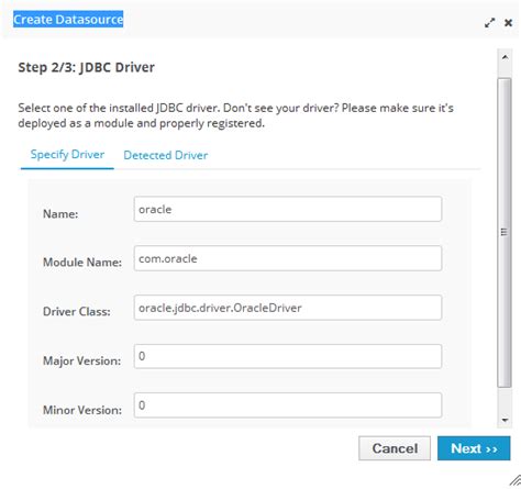 Creating A Datasource On Wildfly Using The Web Console Mastertheboss