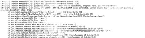 Java Minecraft 1 17 1 Optifine How To Solve Opengl Error Super User