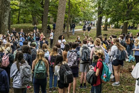 New Hundreds Of Aps High School Students Stage Walkout Over Sexual