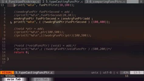 Type Casting Function Pointers In C Language Youtube