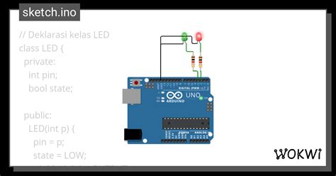 Oop Led Pelajari Wokwi Esp32 Stm32 Arduino Simulator
