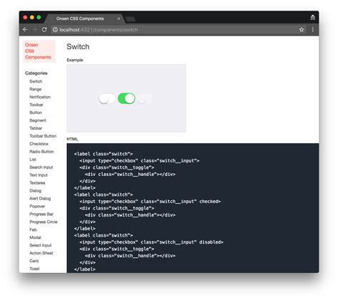 Theme Customization Onsen Ui