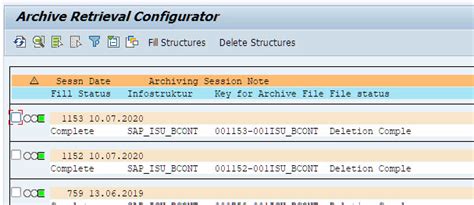Solved Archive Infostructure Customizing When Active Sap Community