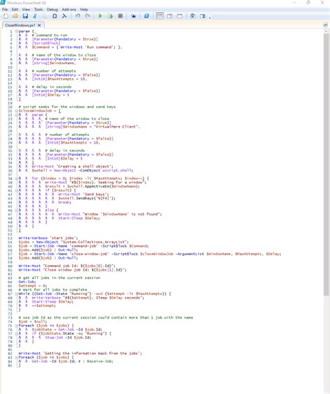 Command Line Writing A Powershell Script To Close Windows On Startup Super User