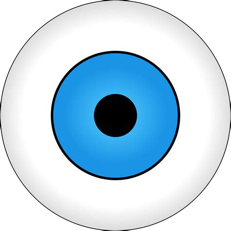 Clipart Olho Azul Blue Eye