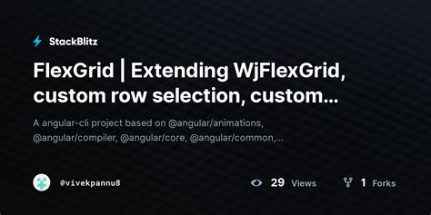 Flexgrid Extending Wjflexgrid Custom Row Selection Custom Select
