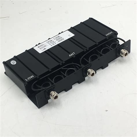 Broadband Vhf Duplexer 136 174mhz 100w 8 Cavity Duplexer For Radio