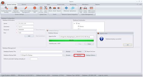 Backup And Restore Database Management FingerTec Technical Blog