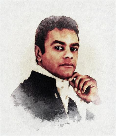 Johnny Mathis Music Legend Painting By Esoterica Art Agency Fine Art