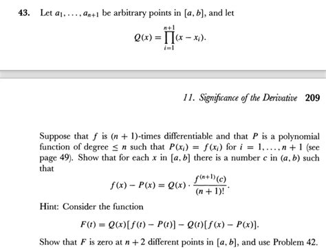 Calculus Similar Problem To Taylors Theorem Proof Mathematics