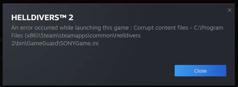 Helldivers Launch Error Fix Corrupt Content Files Quickly Norbert S Flow