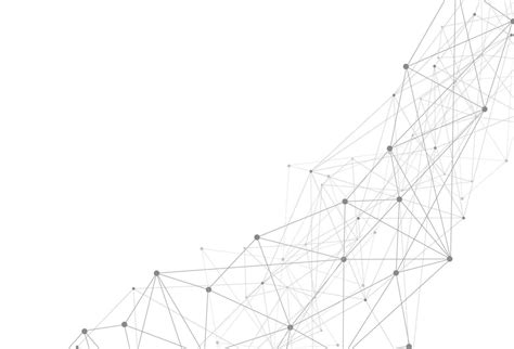 Abstract Technology Lines And Dots Connection Background Geometric